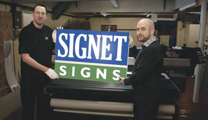 Spandex’s Gerber Solara ionx wide-format, UV inkjet printer: Signet ...