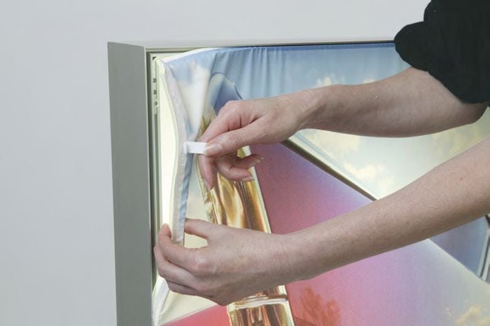 Texflex Display System from KSUK - The textile revolution moves on ...