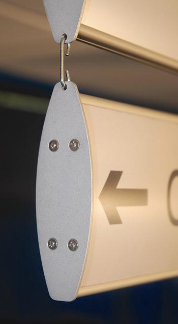 Architech - a brand new curved insert sign system encompassing all ...