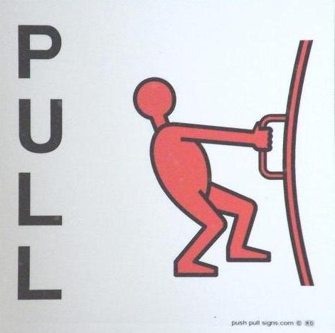 Push and pull symbols are changed to red and green - Sign Update