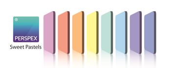 Pick and mix your favourite colour with new Perspex® Sweet Pastels ...