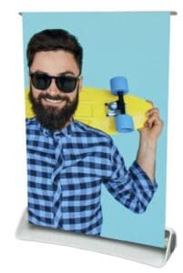 Vision banner range displays brand message with style - Sign Update