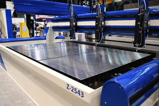 Advanced waterjet cutting for sign making - Sign Update