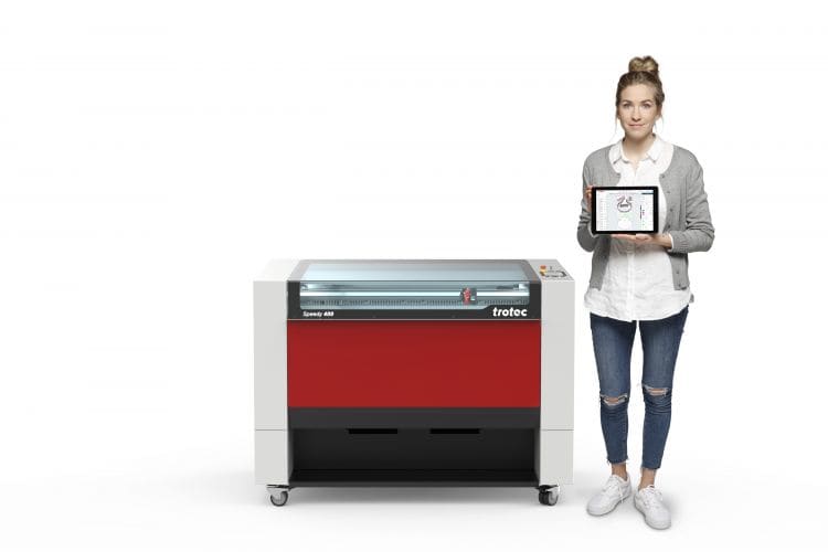 Trotec redefines the laser workflow with new Ruby® Software - Sign Update