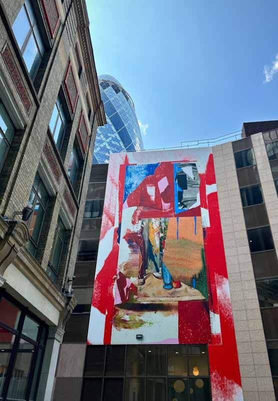 MacroArt brings heart of London to life with vibrant mural - Sign Update
