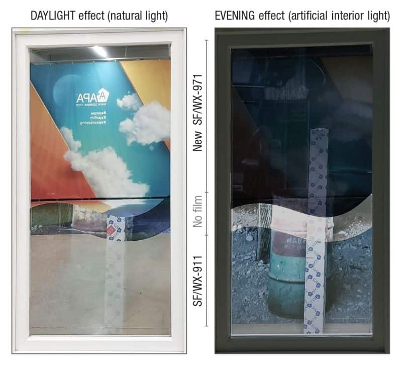 APA reveal new self adhesive mirrored window films - Sign Update