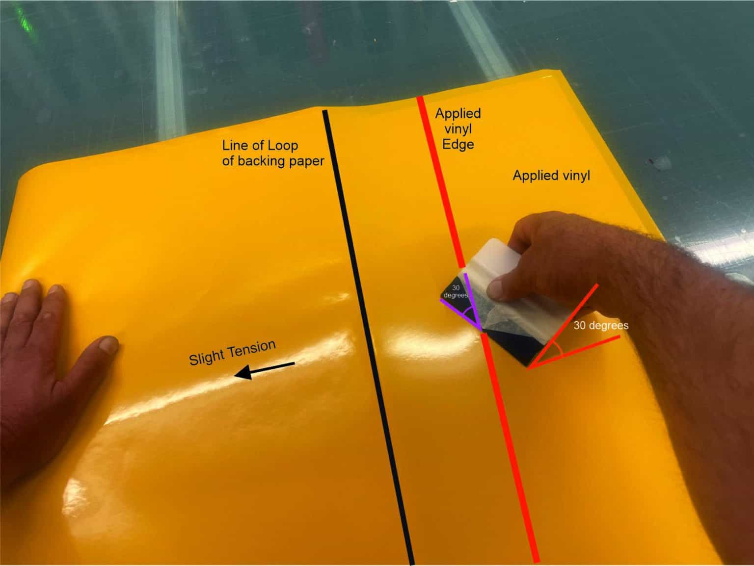 How to use a squeegee - Sign Update