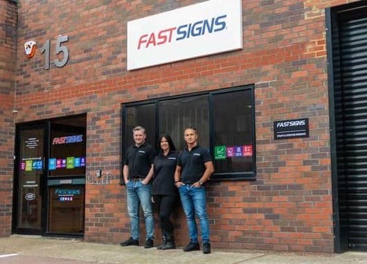 FASTSIGNS Crawley celebrates 30 years in business - Sign Update