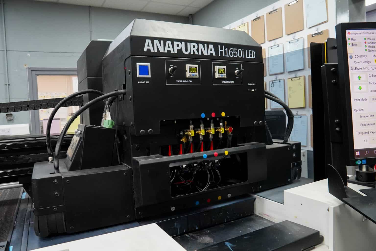 For Sale: Agfa Anapurna H1650i LED UV Printer - Sign Update