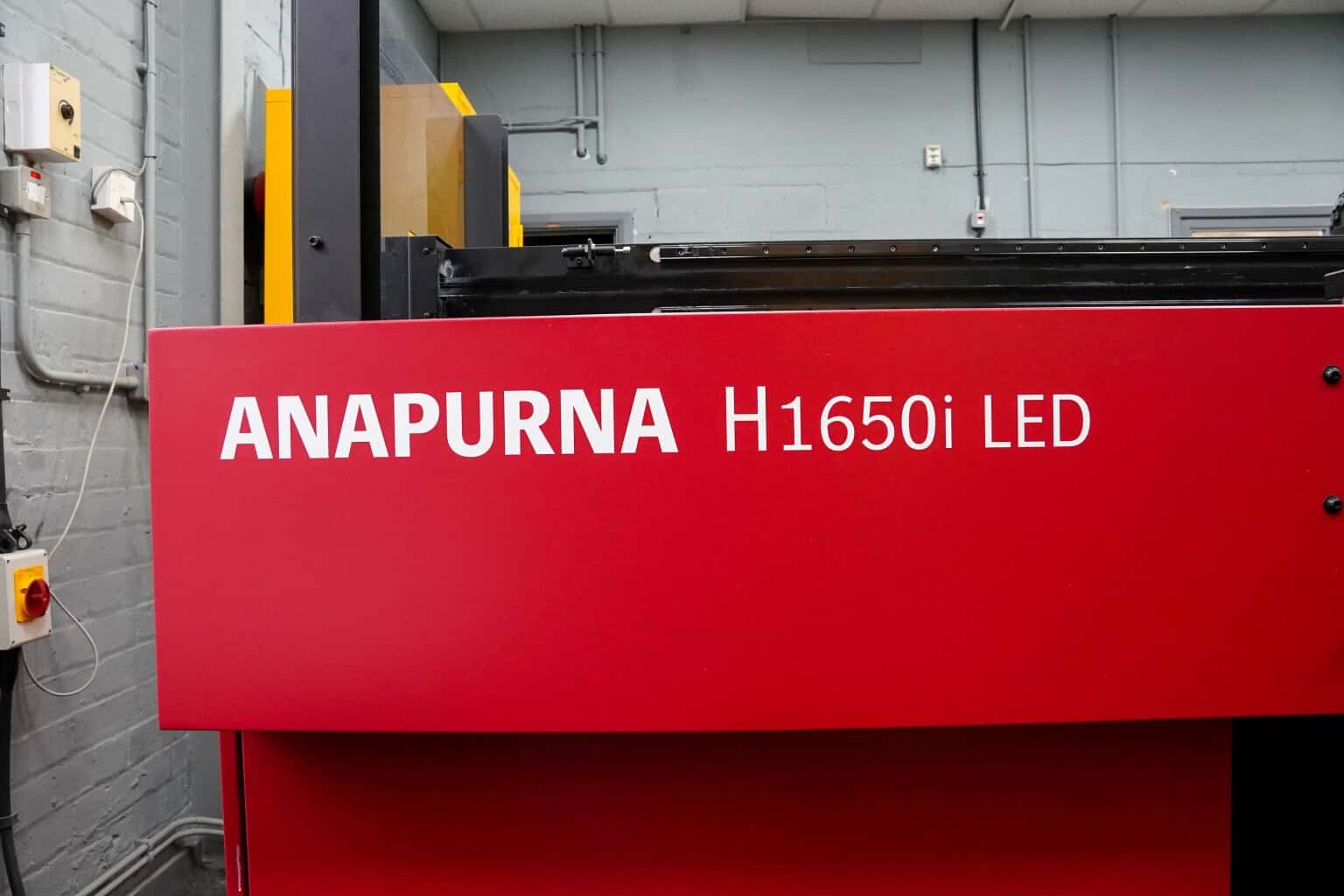 For Sale: Agfa Anapurna H1650i LED UV Printer - Sign Update