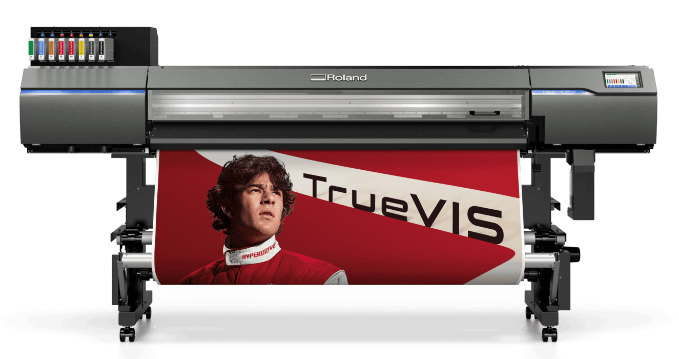 Roland DG debuts new printers at Italian race circuit - Sign Update