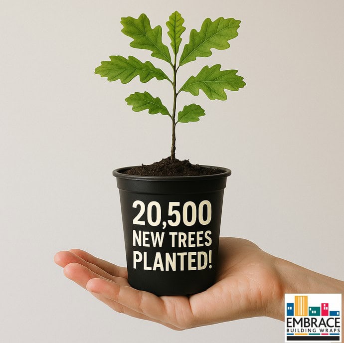 Embrace Building Wraps announces environmental achievements - Sign Update